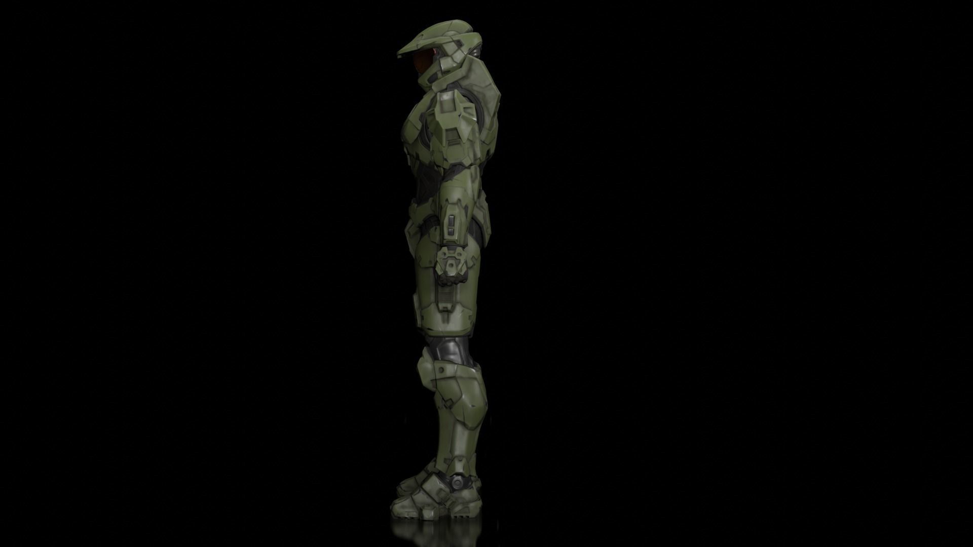 Master Chief free VR / AR / low-poly 3D model rigged | CGTrader