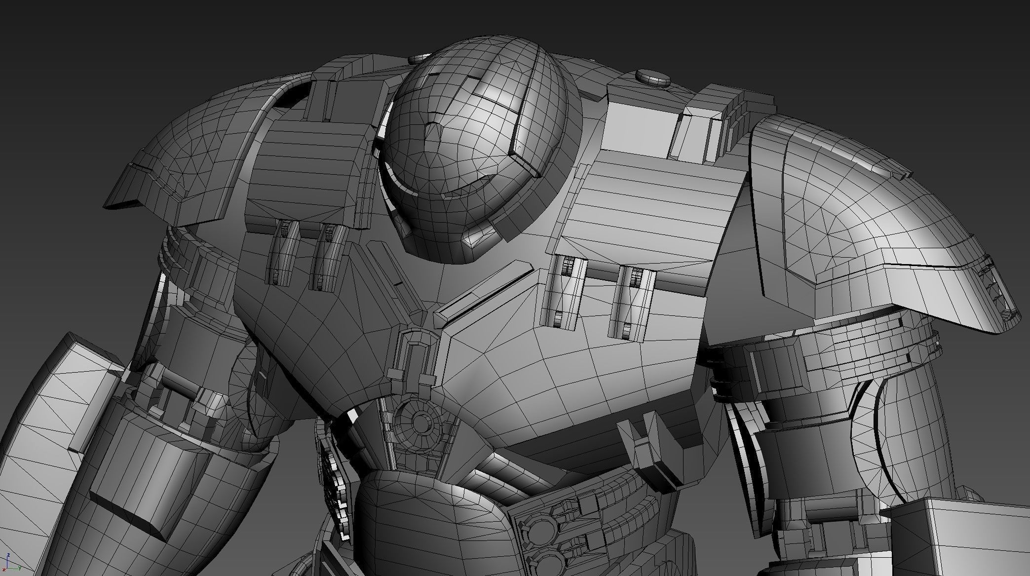 3D model Hulkbuster VR / AR / low-poly | CGTrader