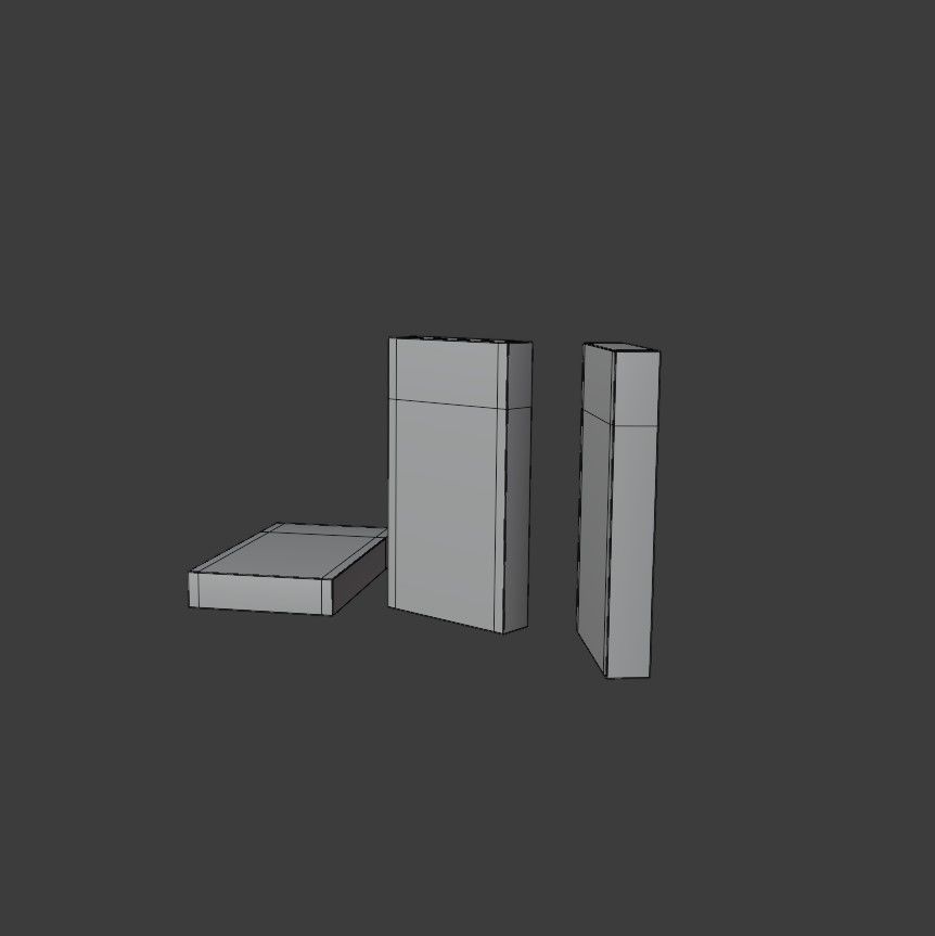 3D model Gillette Box VR / AR / low-poly | CGTrader