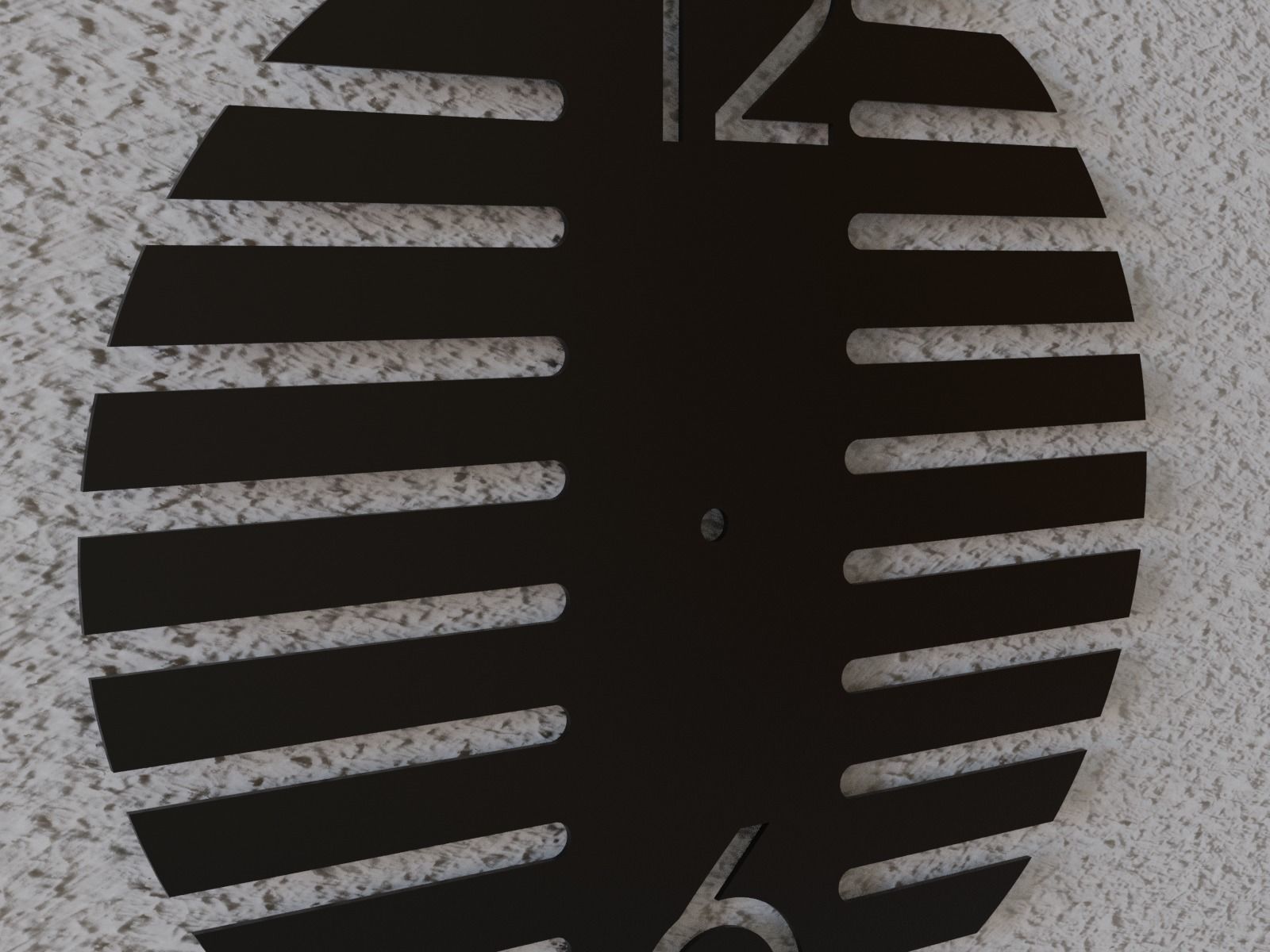 wall clock design 3D model 3D printable | CGTrader