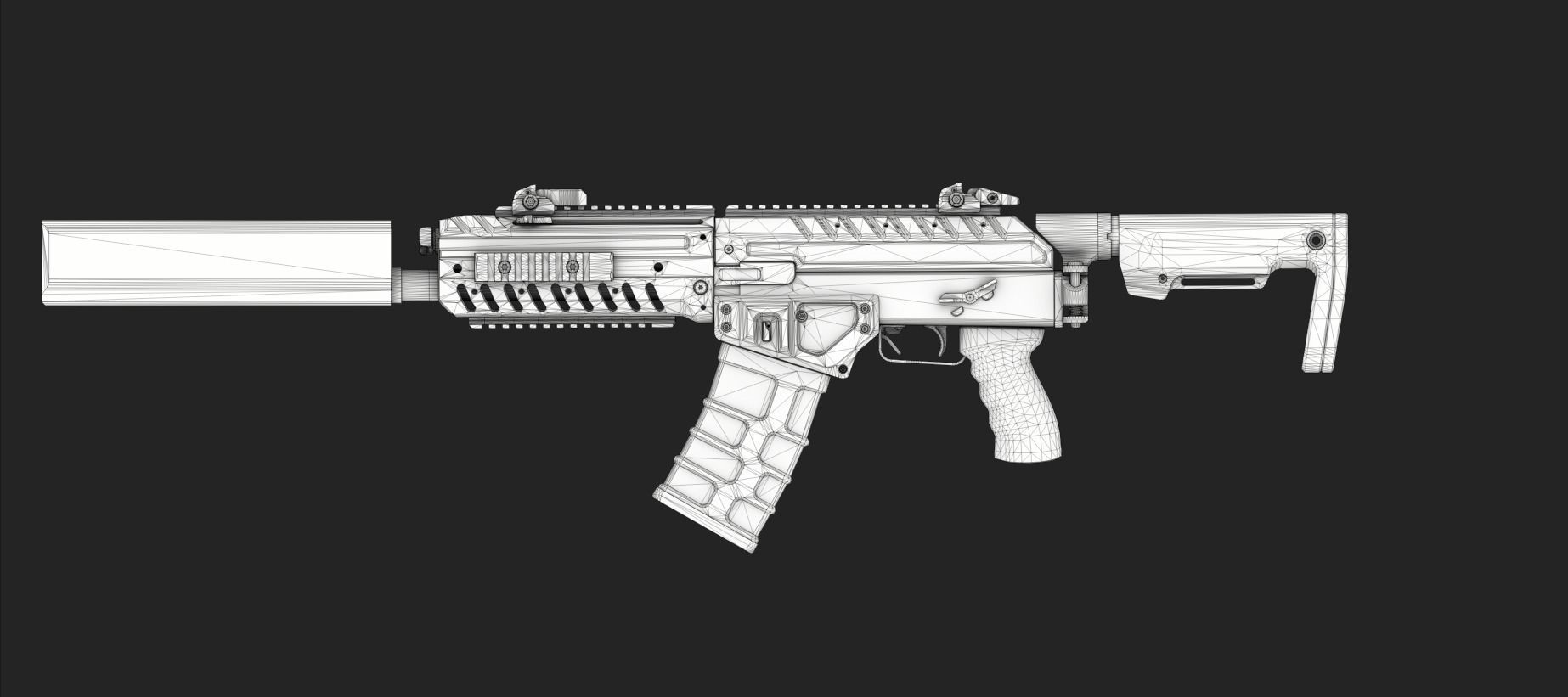 3D model Fostech Origin-12 VR / AR / low-poly | CGTrader