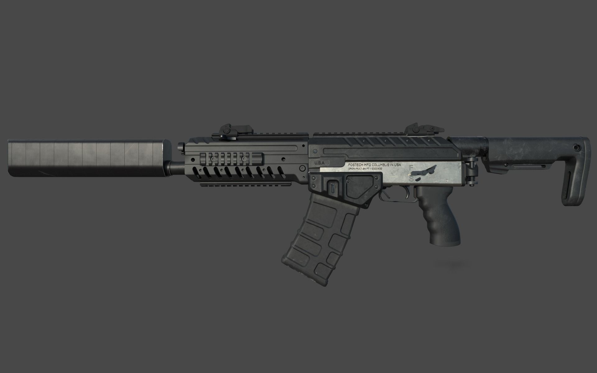 3D model Fostech Origin-12 VR / AR / low-poly | CGTrader