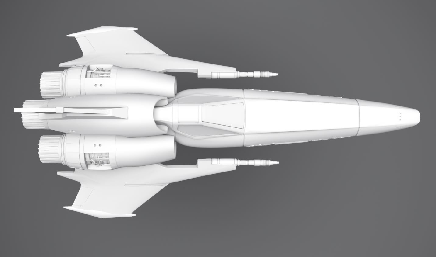Colonial Viper Mk II Scale model 3D model 3D printable | CGTrader
