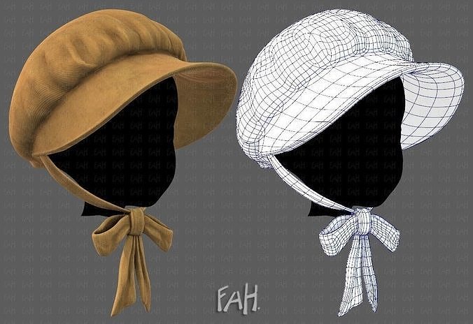 3D model Cap V09 VR / AR / low-poly | CGTrader