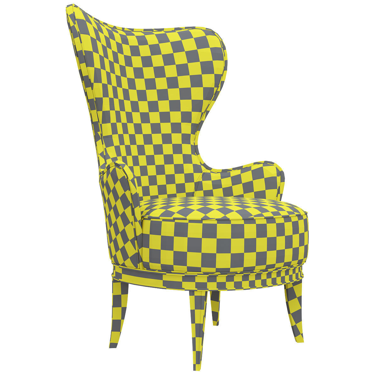 3D model The Chester Chair Charles Saunders 3d model VR / AR / low-poly ...