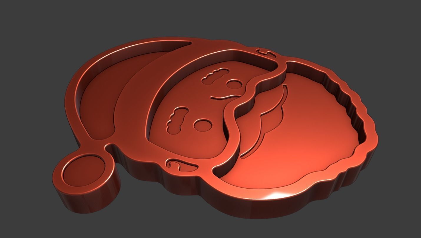 Santa Claus - CNC Files for Wood 3D model | CGTrader