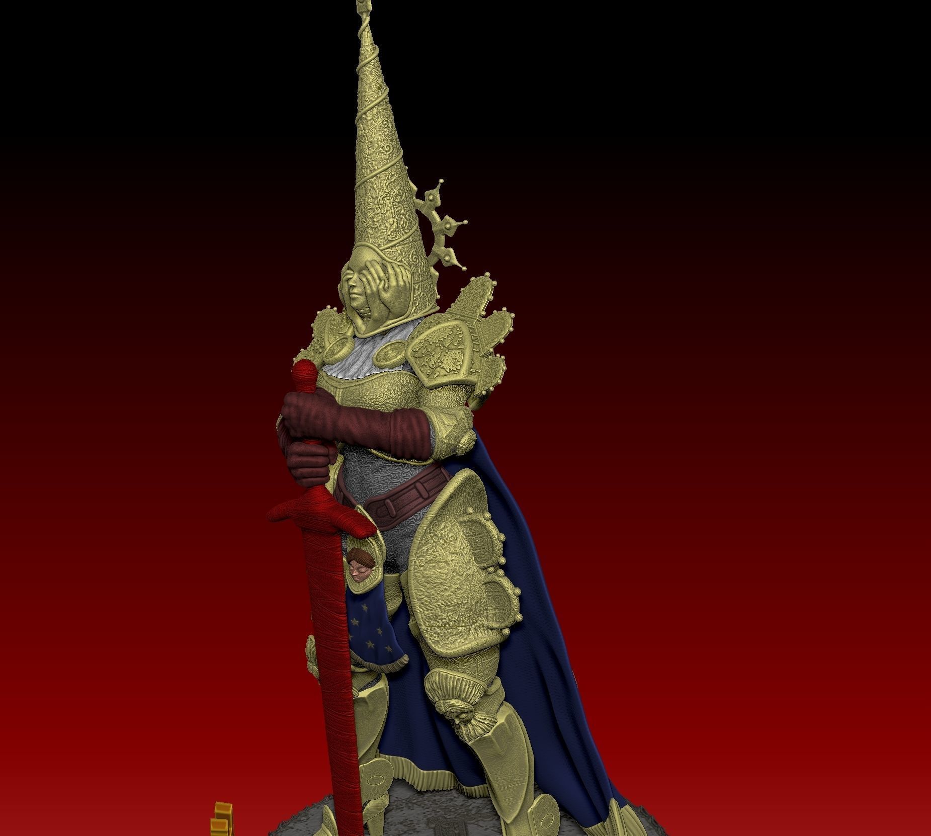 Crisanta of the Wrapped Agony from Blasphemous 3D model 3D printable ...