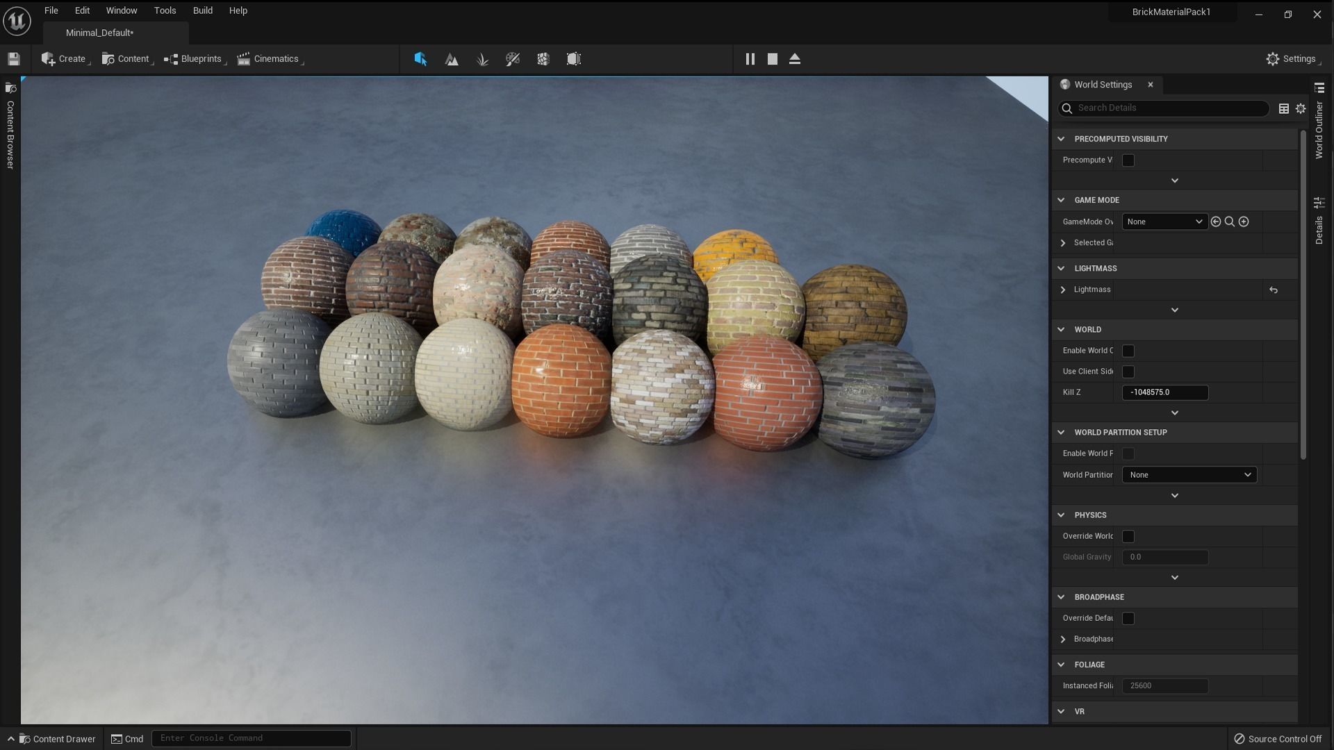 Free Unreal Engine 5 Brick and Walls Materials Pack free VR / AR / low ...