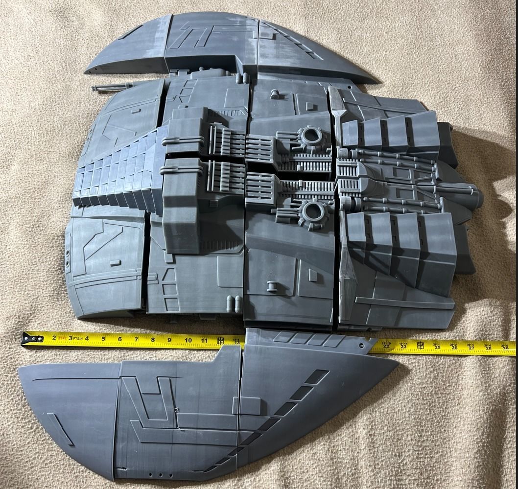 Cylon Raider Blood and Chrome Scale 3D model 3D printable | CGTrader