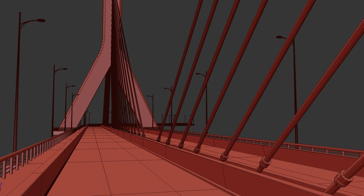 Nile Bridge 3D model | CGTrader