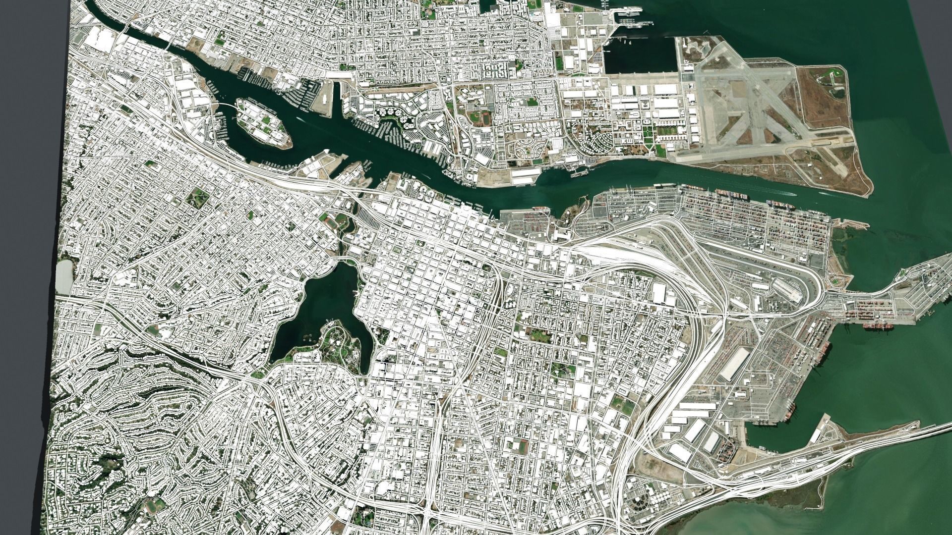 Cityscape Auckland New Zeland 3D model | CGTrader