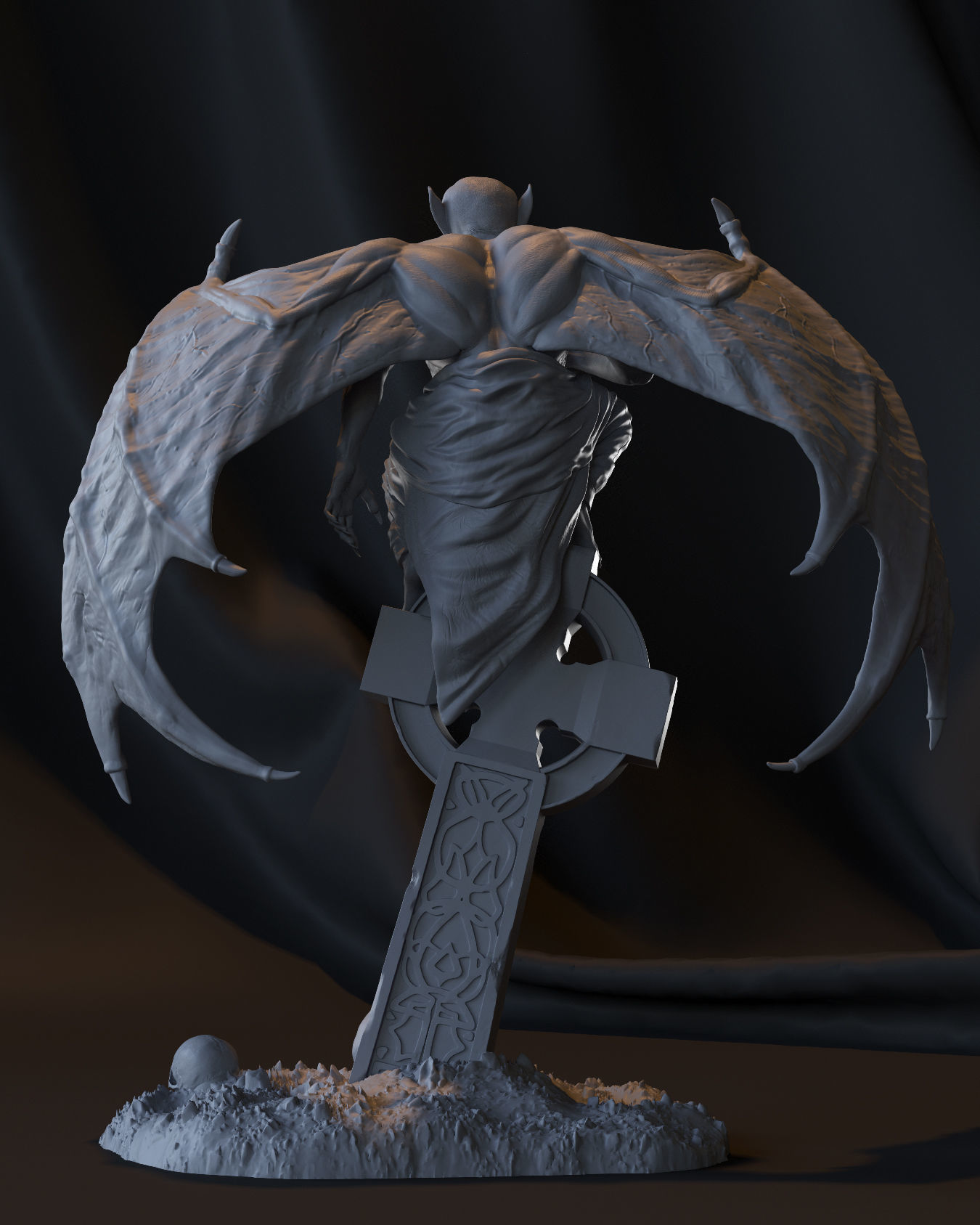 Vampire 3D model 3D printable | CGTrader