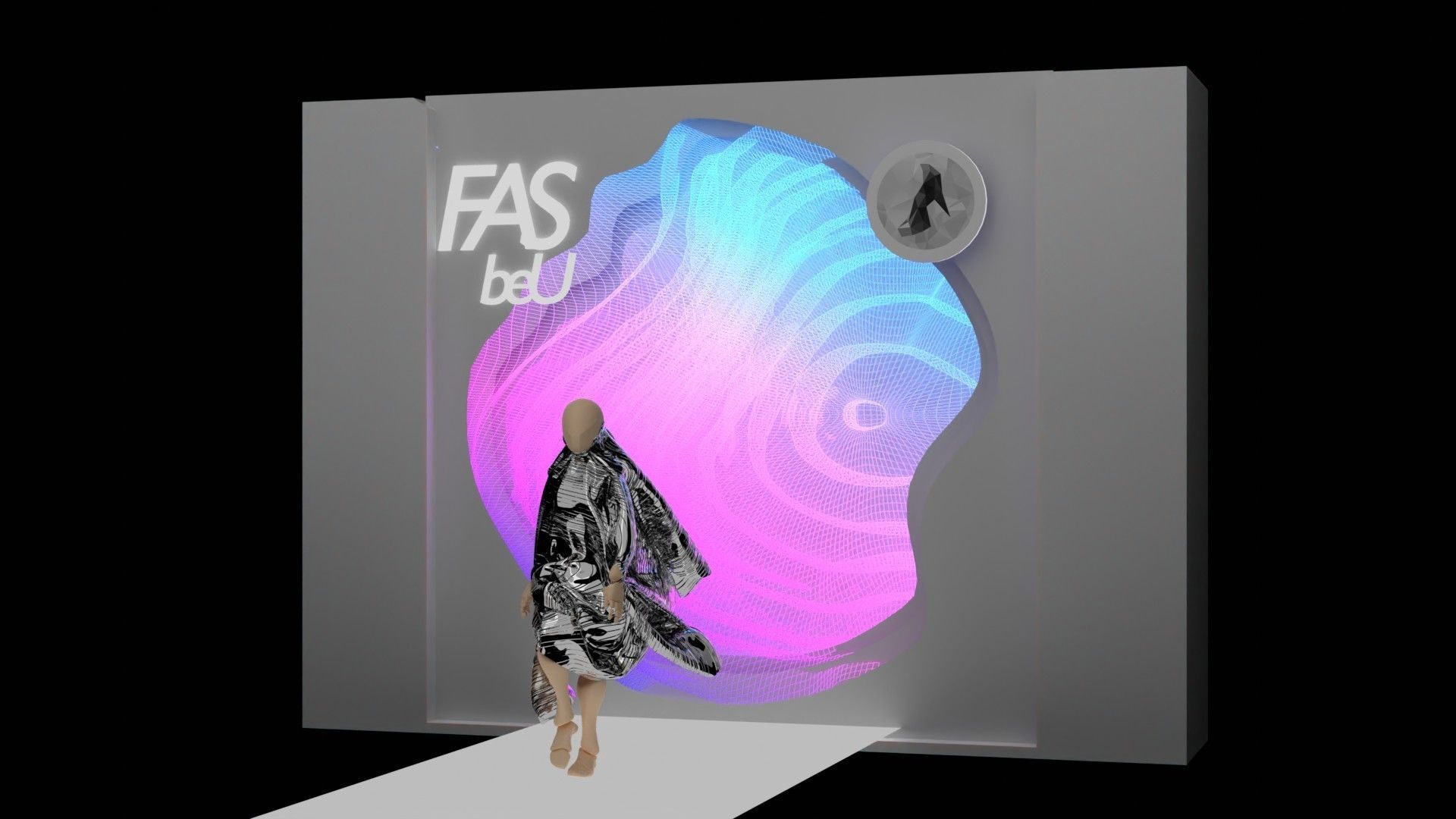 Fashion Backdrop free 3D model | CGTrader