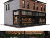 Building-03 cafe 3D model | CGTrader