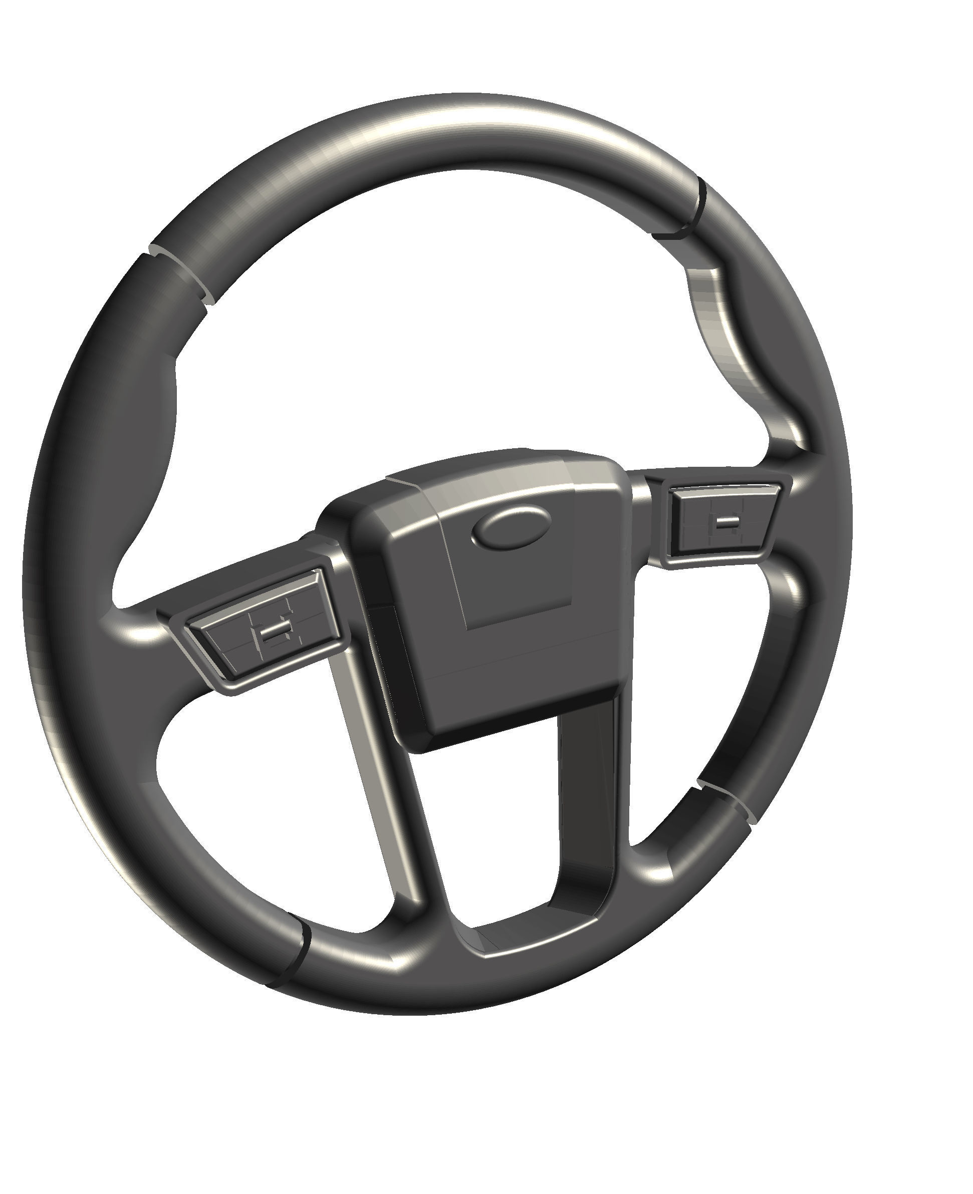 BIG RIG 2021 Peterbilt 579 Steering Wheel Truck 3D model 3D printable ...