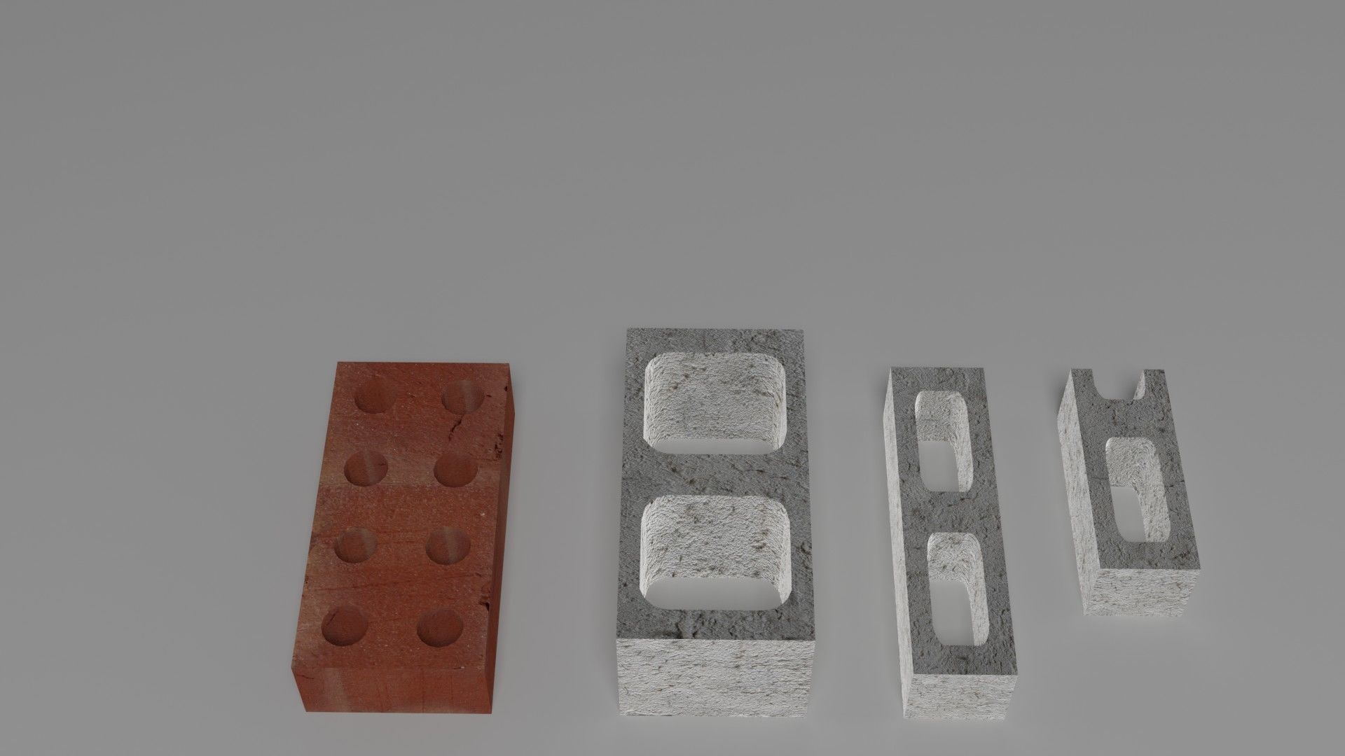 Brick Pack 3D model | CGTrader