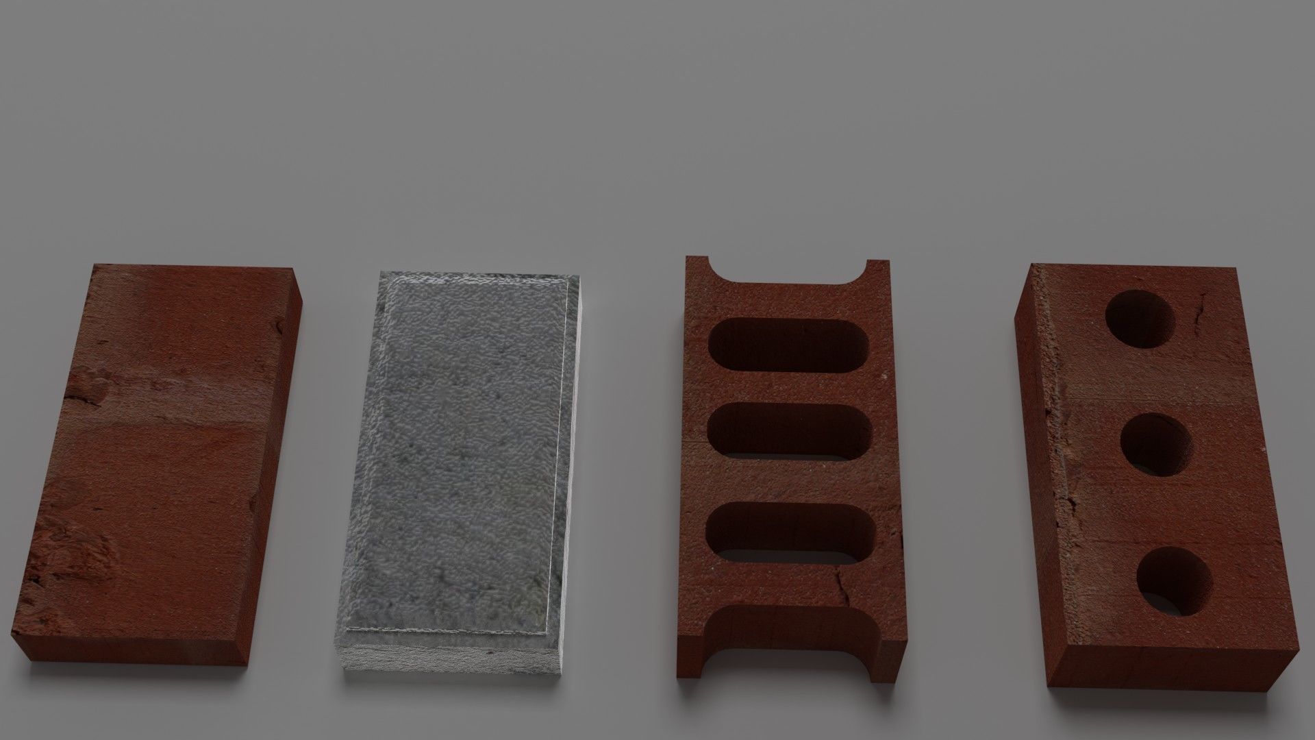 Brick Pack 3D model | CGTrader