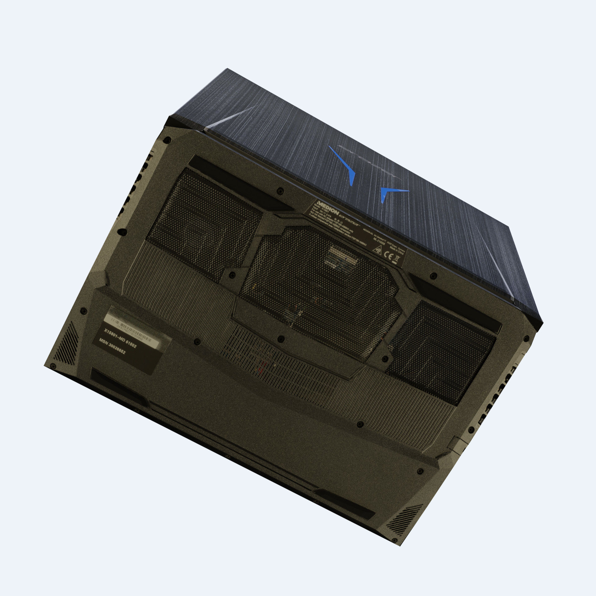 3D model Laptop Low-poly speaker box VR / AR / low-poly | CGTrader