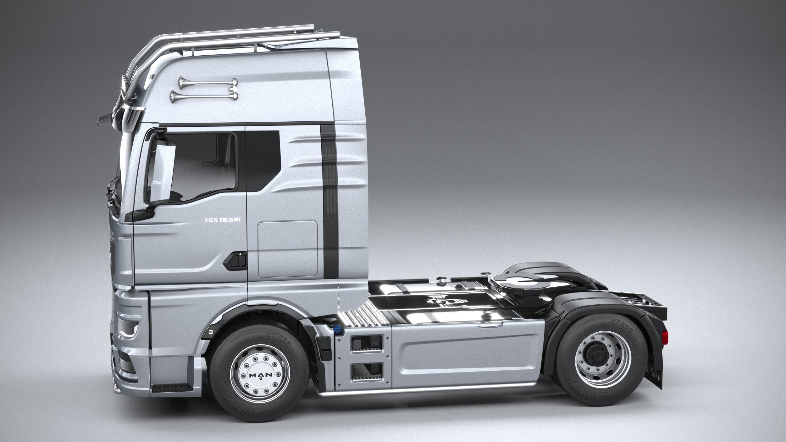 Man TGX 2021 3D model | CGTrader