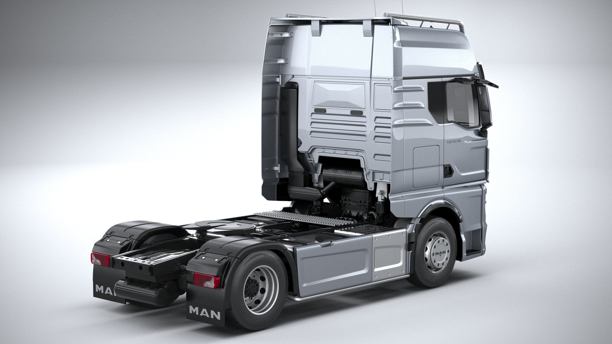 Man TGX 2021 3D model | CGTrader