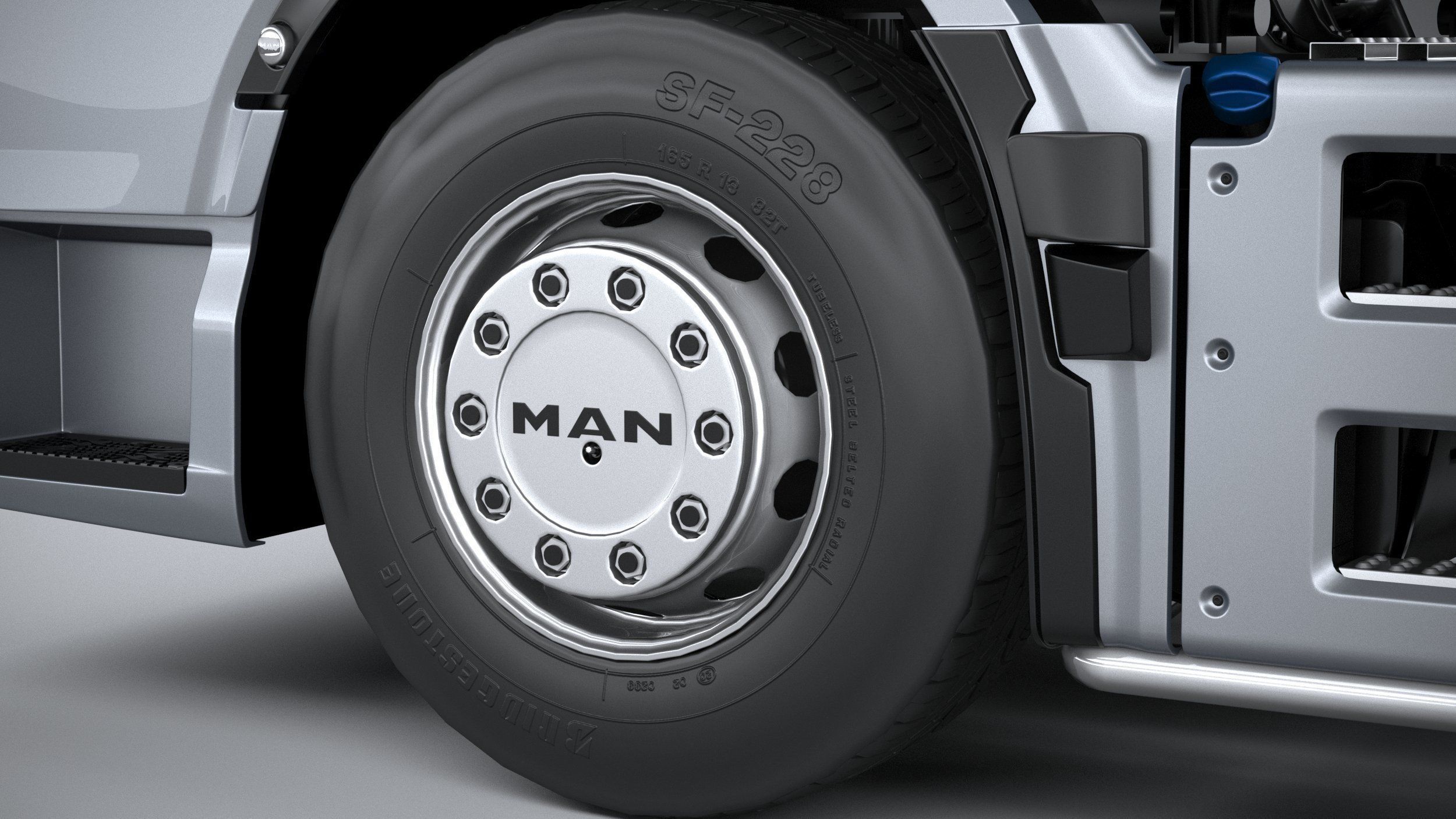 Man TGX 2021 3D model | CGTrader