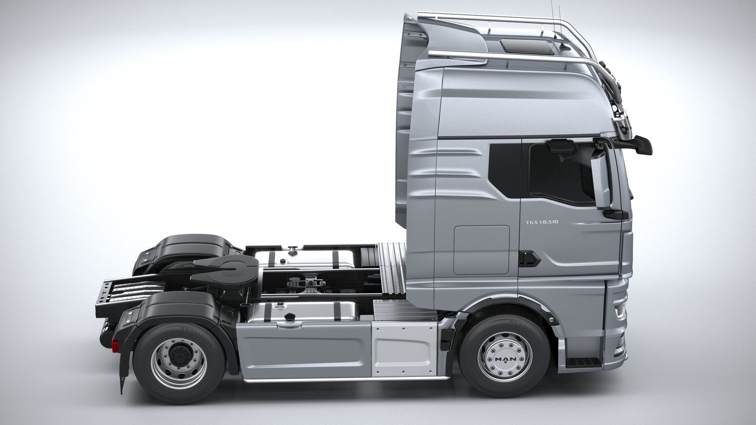Man TGX 2021 3D model | CGTrader