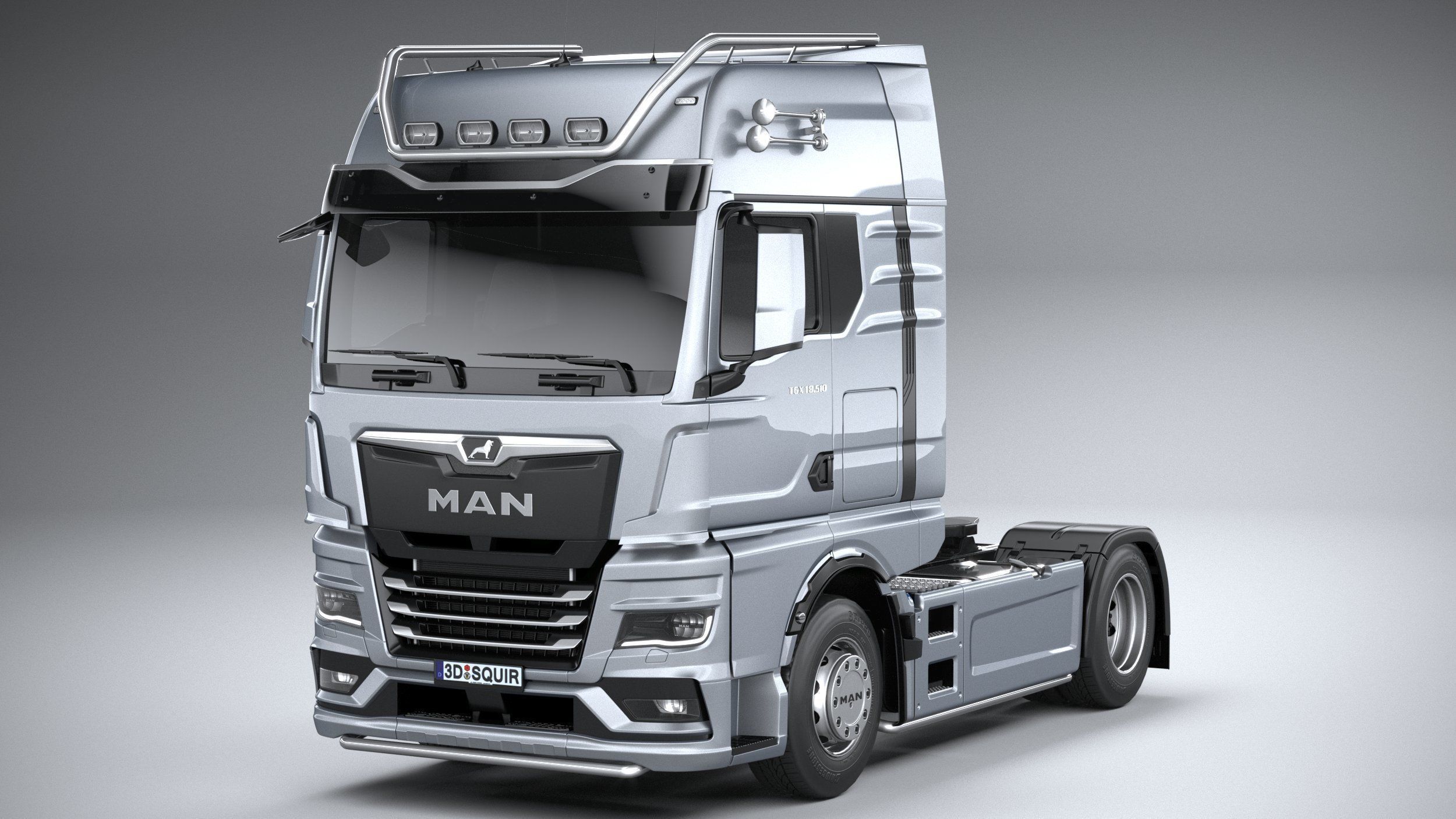 Man TGX 2021 3D model | CGTrader