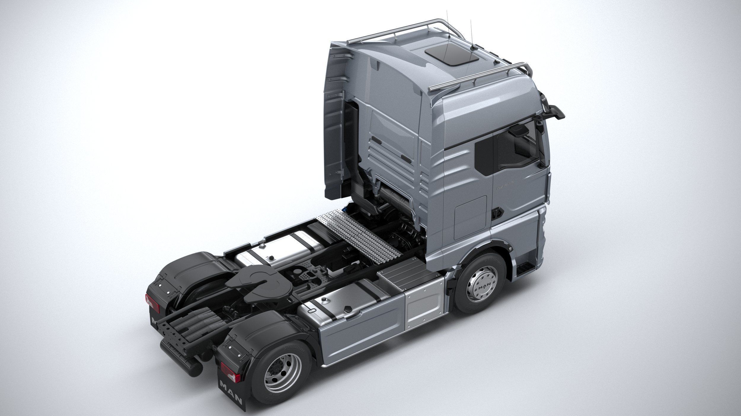 Man TGX 2021 3D model | CGTrader