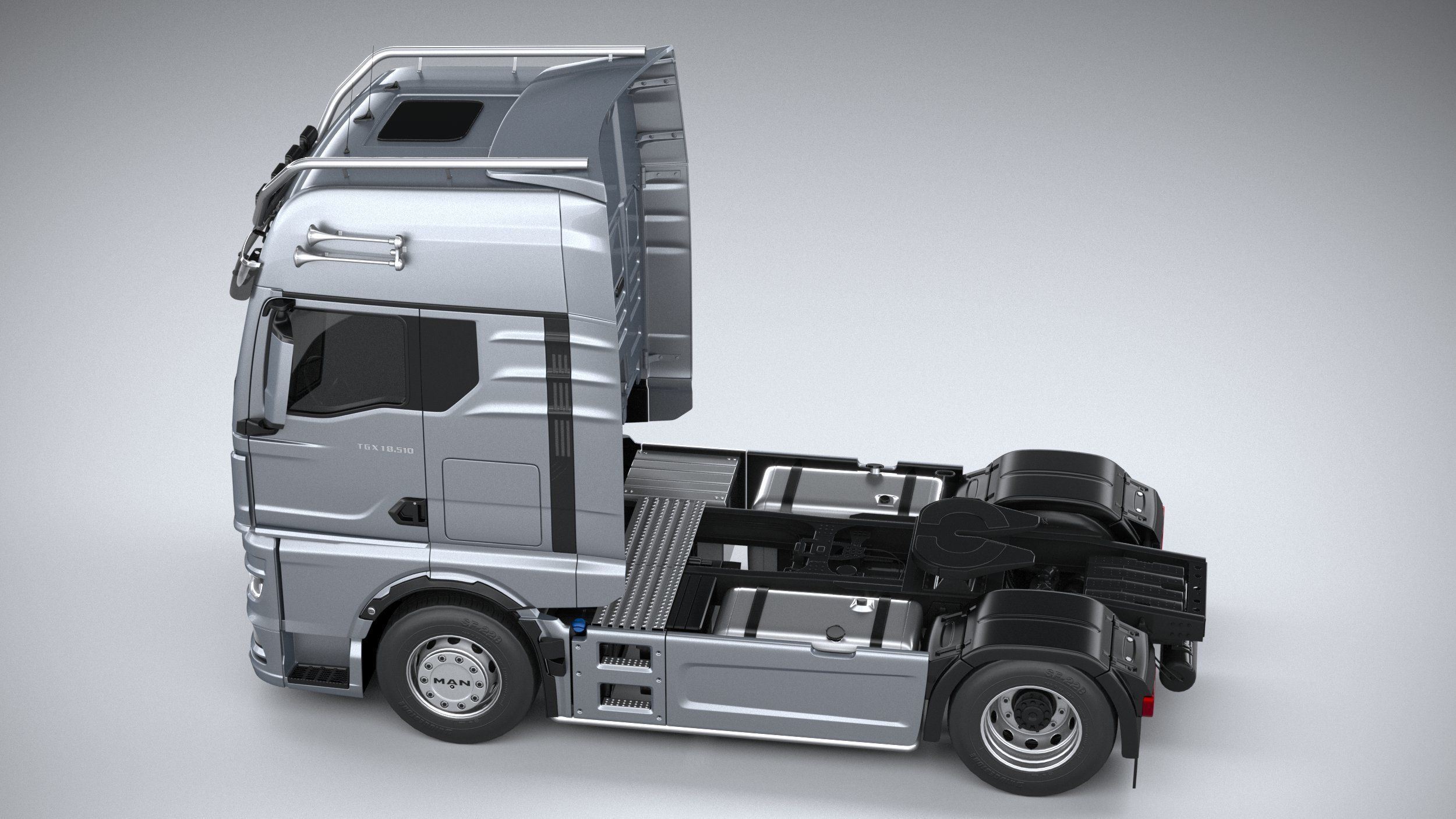 Man TGX 2021 3D model | CGTrader