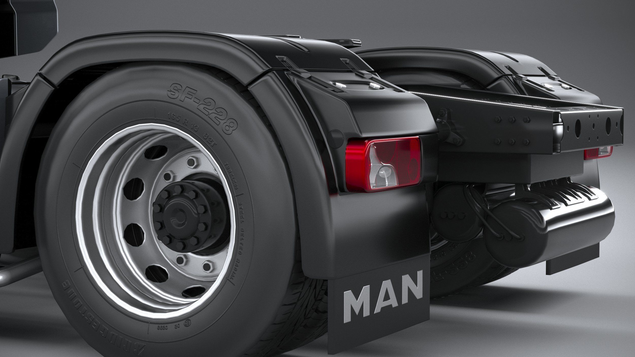 Man TGX 2021 3D model | CGTrader