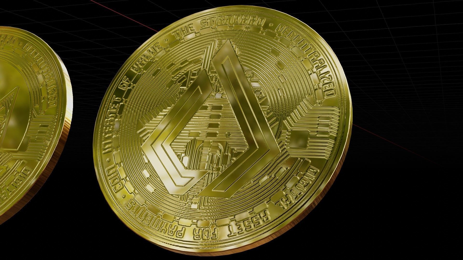 Texture Crypto Coins Pack 1 VR / AR / low-poly | CGTrader