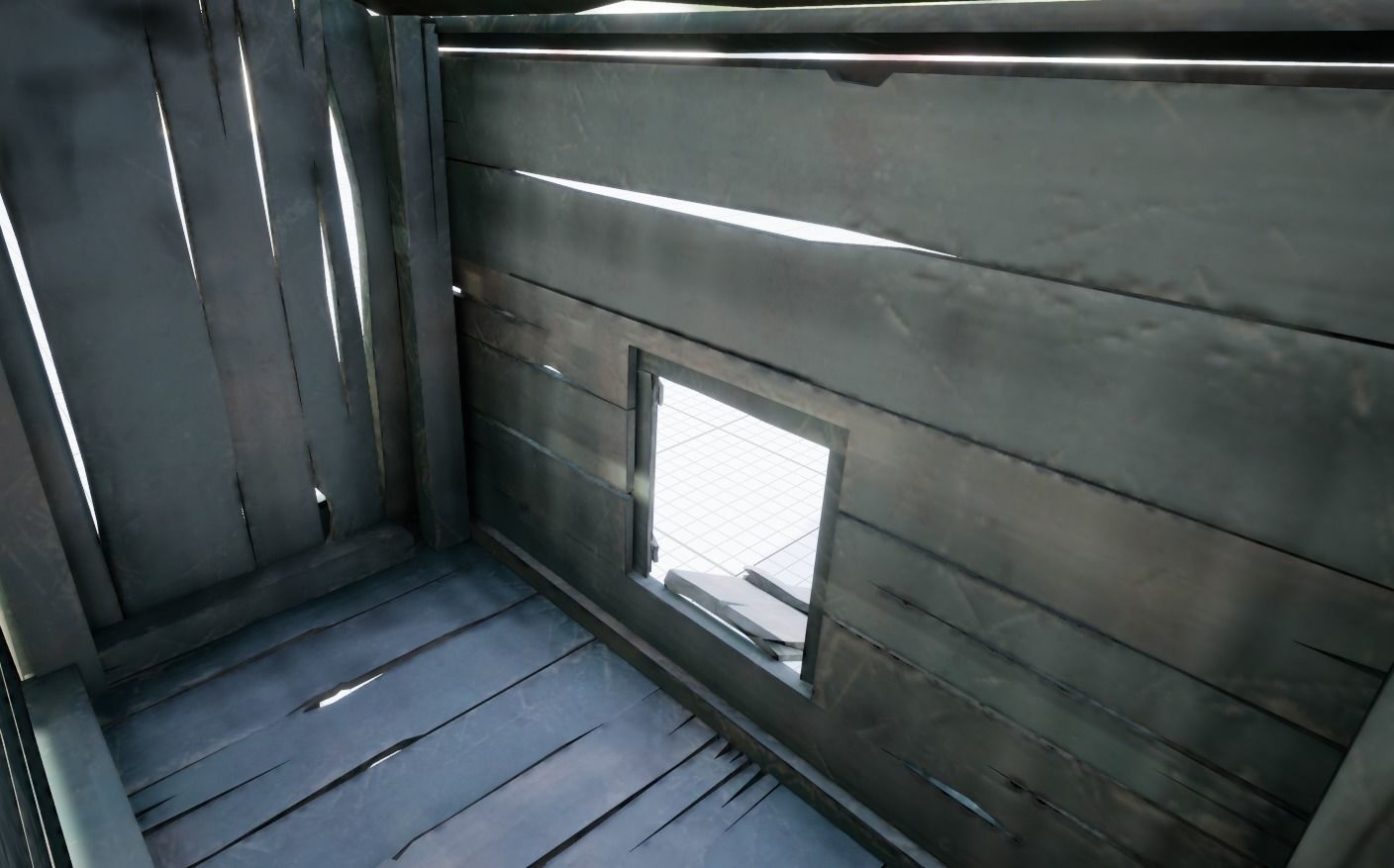 3D model Old Chicken Barn - PBR VR / AR / low-poly | CGTrader