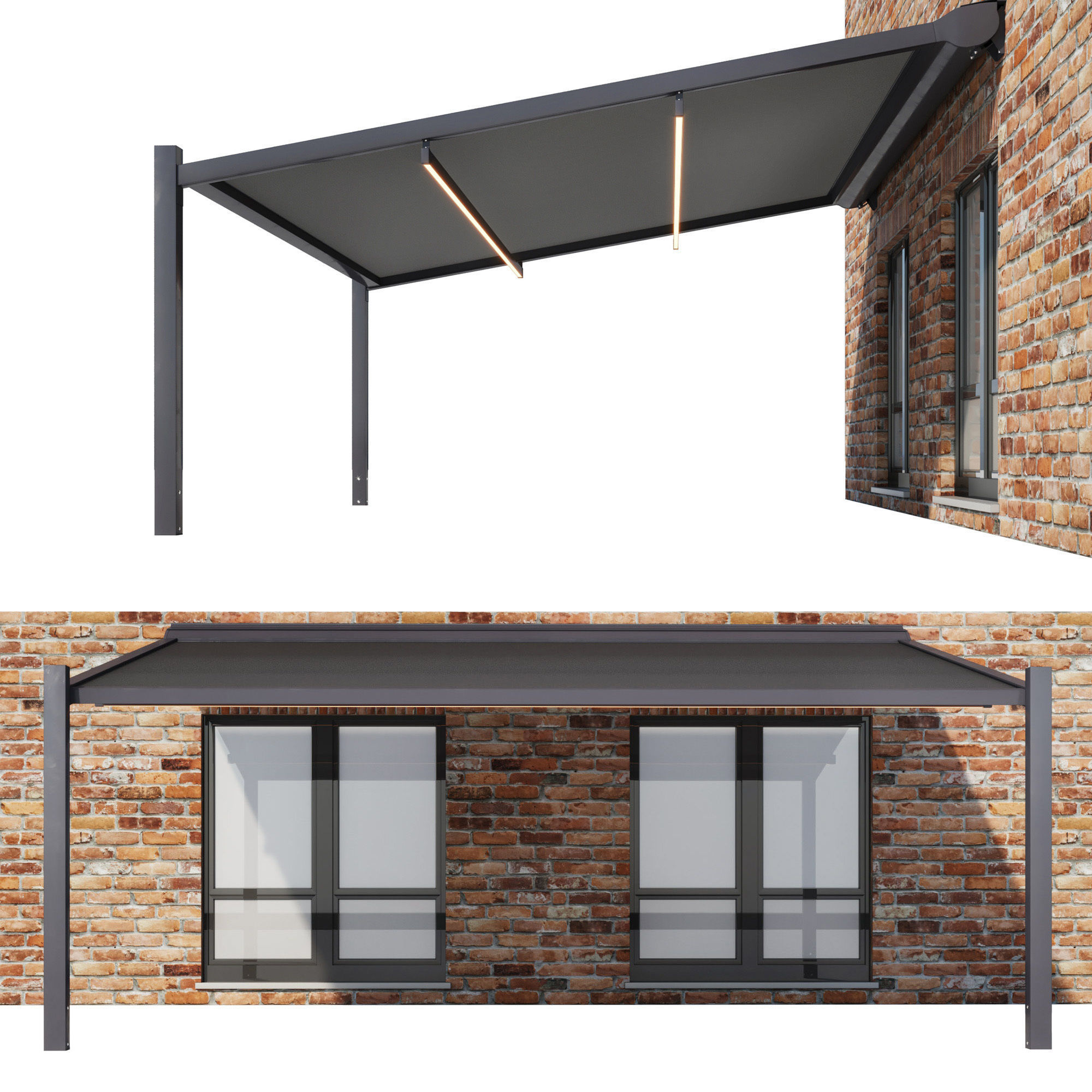 Pergola Renson Lapure 3D model | CGTrader