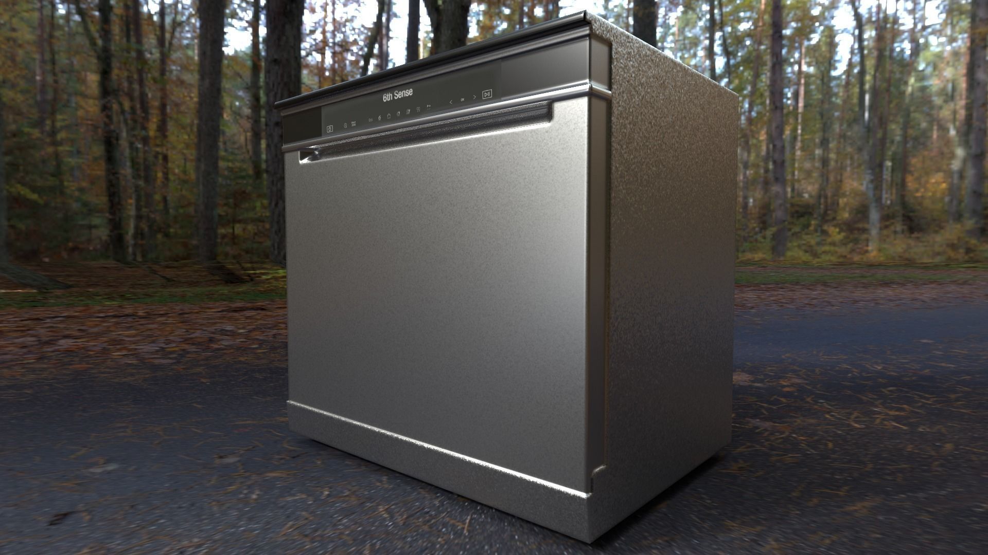 3D model Dishwasher Game-ready VR / AR / low-poly | CGTrader