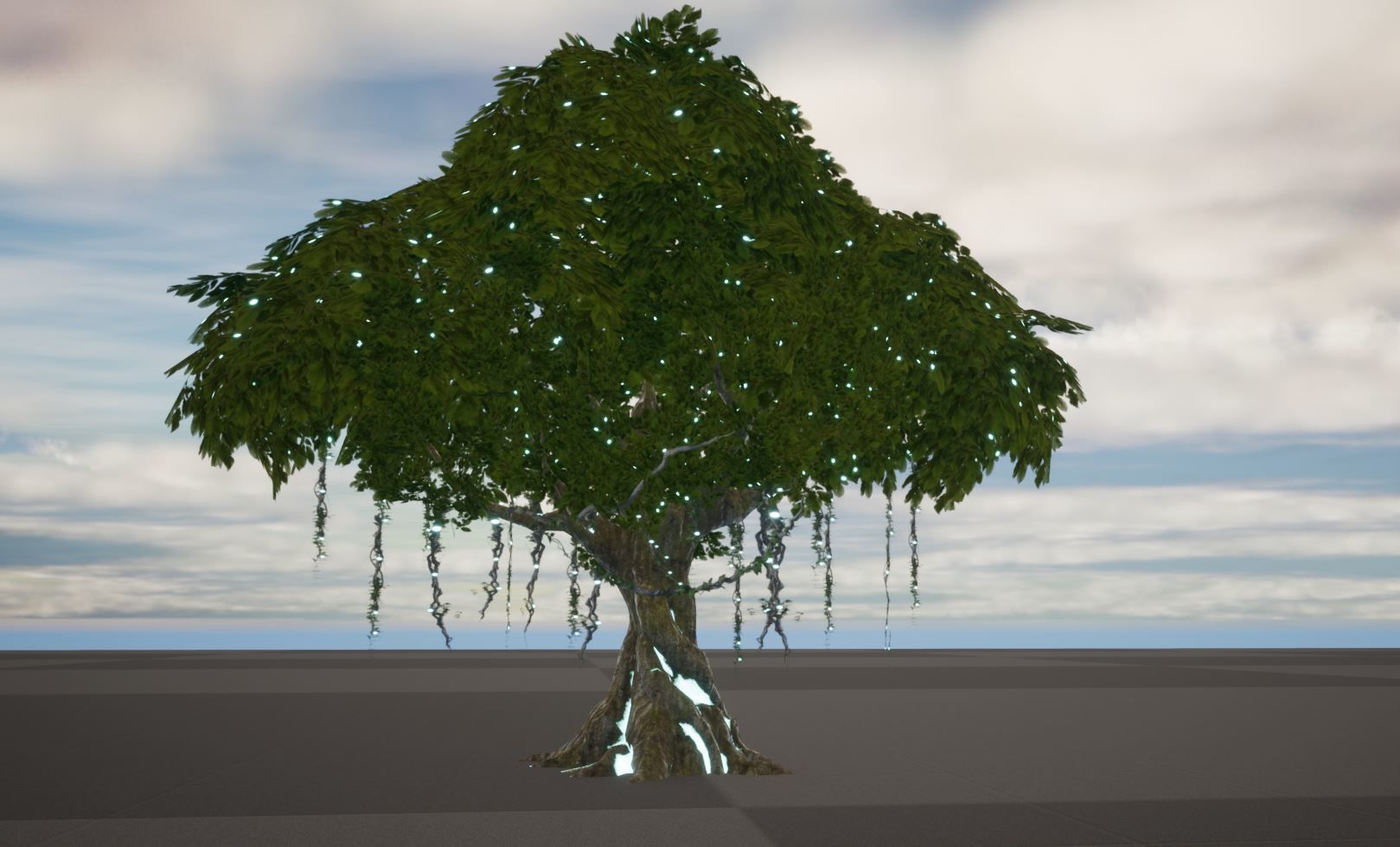 3d Fantasy Big World tree 3D model | CGTrader