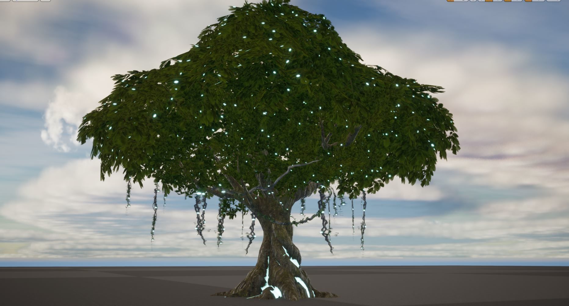 3d Fantasy Big World tree 3D model | CGTrader