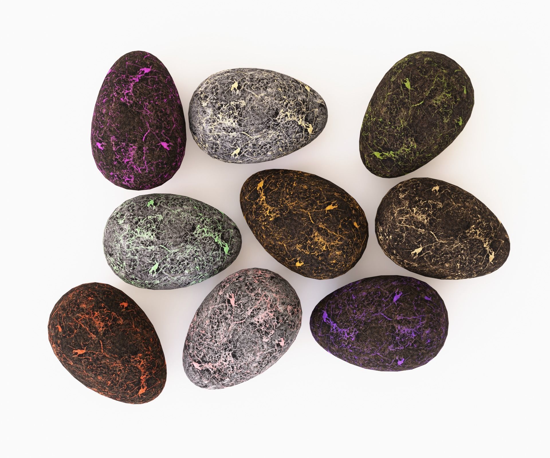 3D model Creature egg VR / AR / low-poly | CGTrader