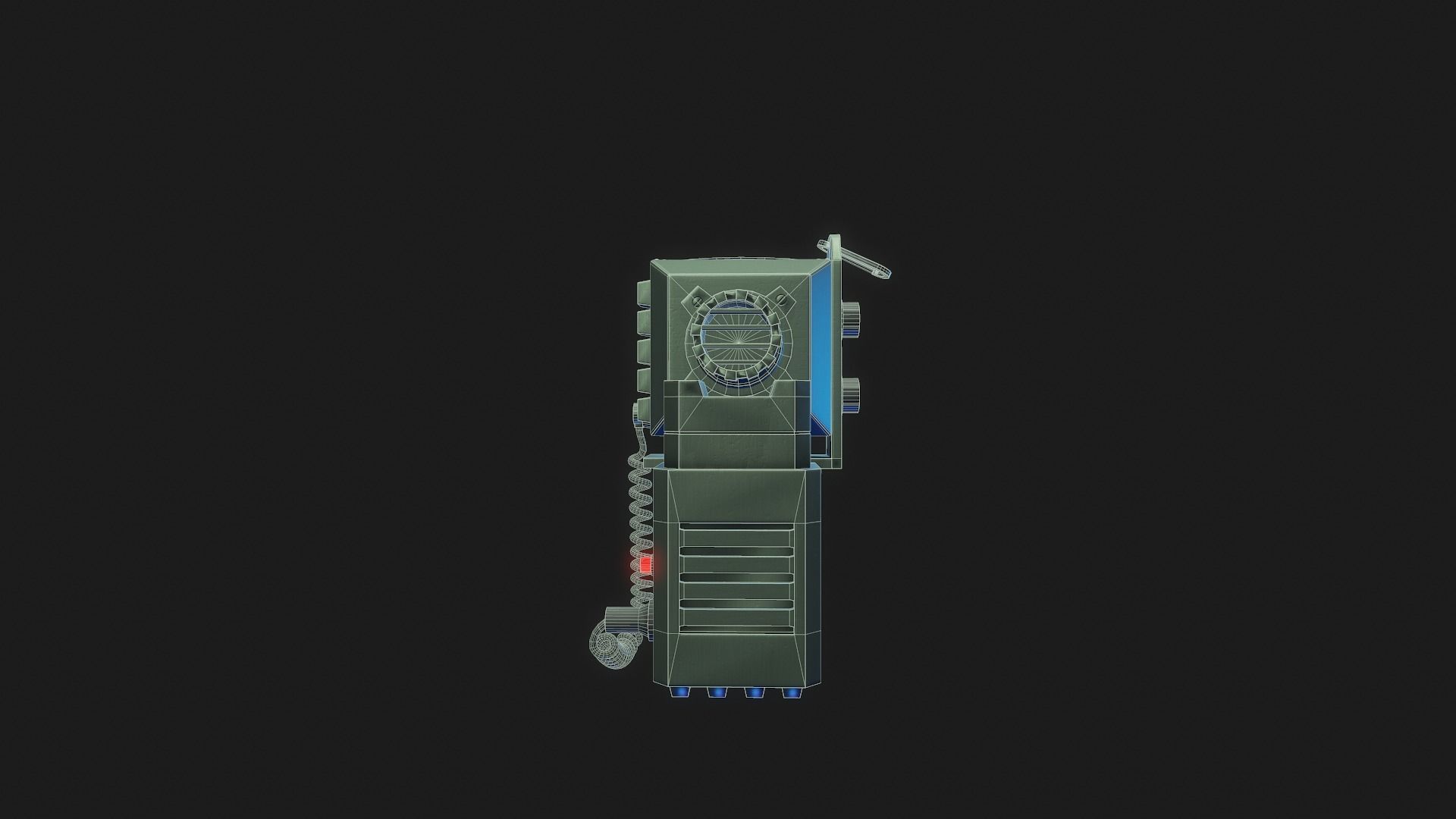 3D model Alien Motion Tracker - Tutorial Included VR / AR / low-poly ...