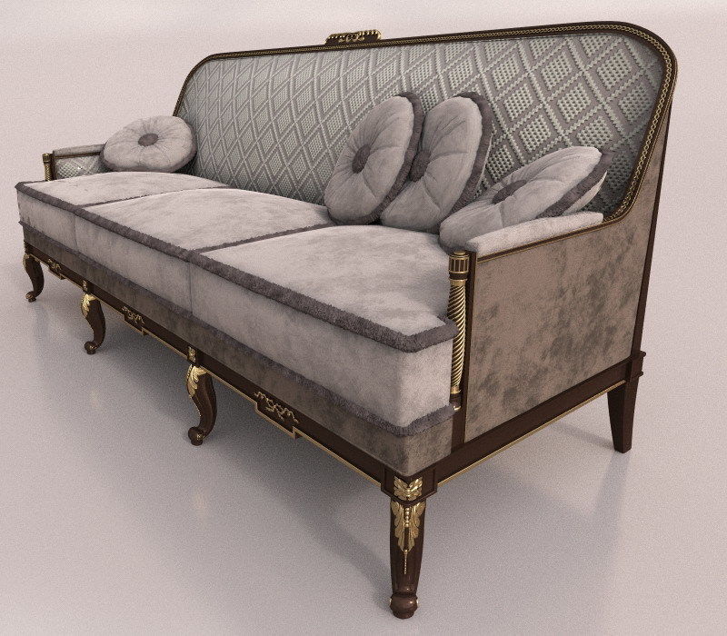 Classic Casanova set 3D model | CGTrader