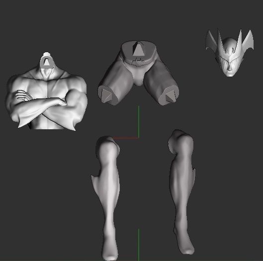 Devilman FanartComics 3D model 3D printable | CGTrader