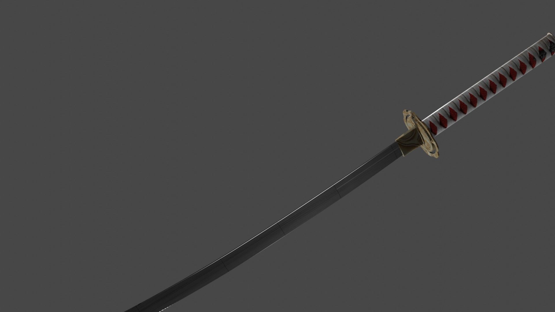 3D model Samurai Sword VR / AR / low-poly | CGTrader