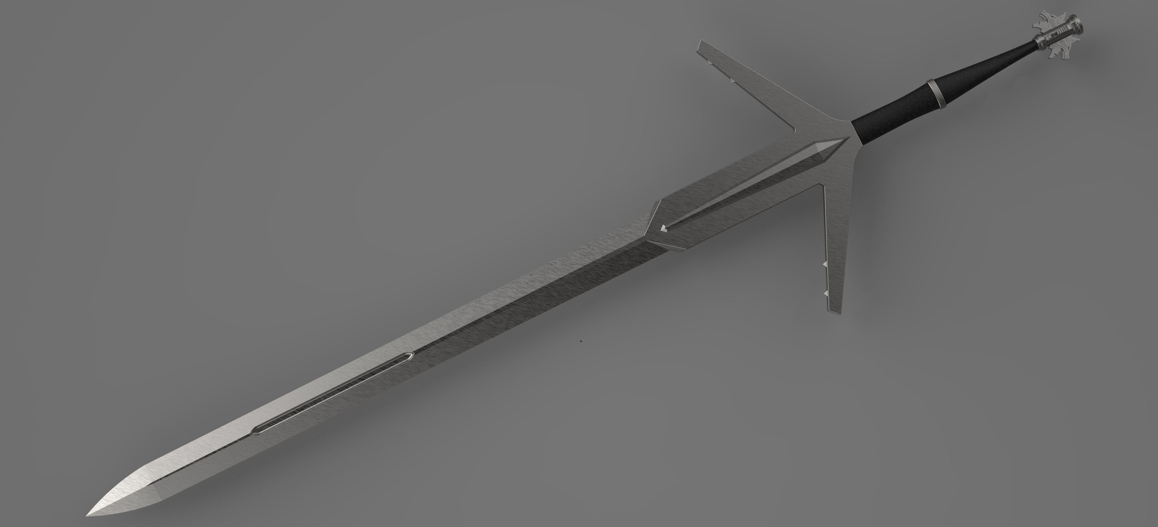 Sword - Arondite from The Witcher 3 Wild Hunt 3D model 3D model | CGTrader