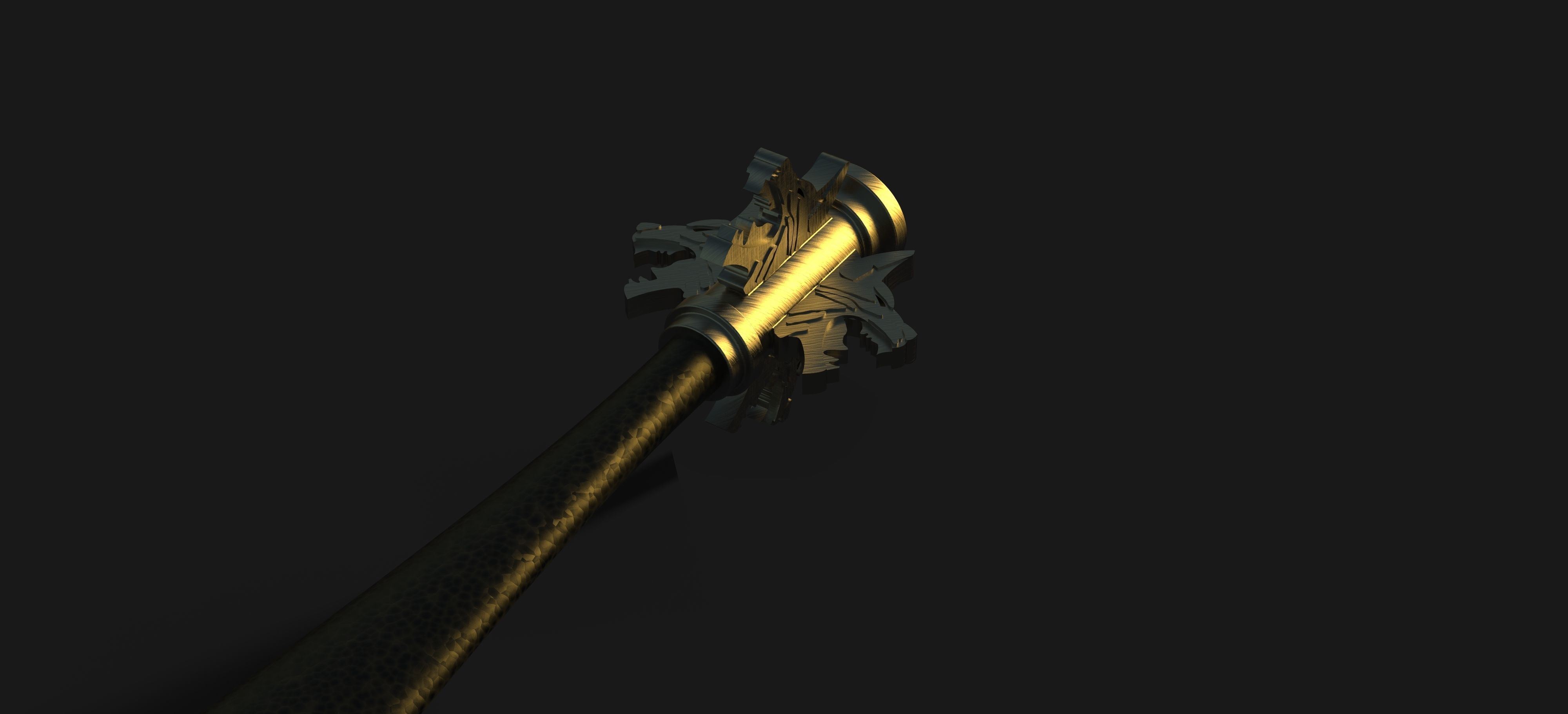 Sword - Arondite from The Witcher 3 Wild Hunt 3D model 3D model | CGTrader