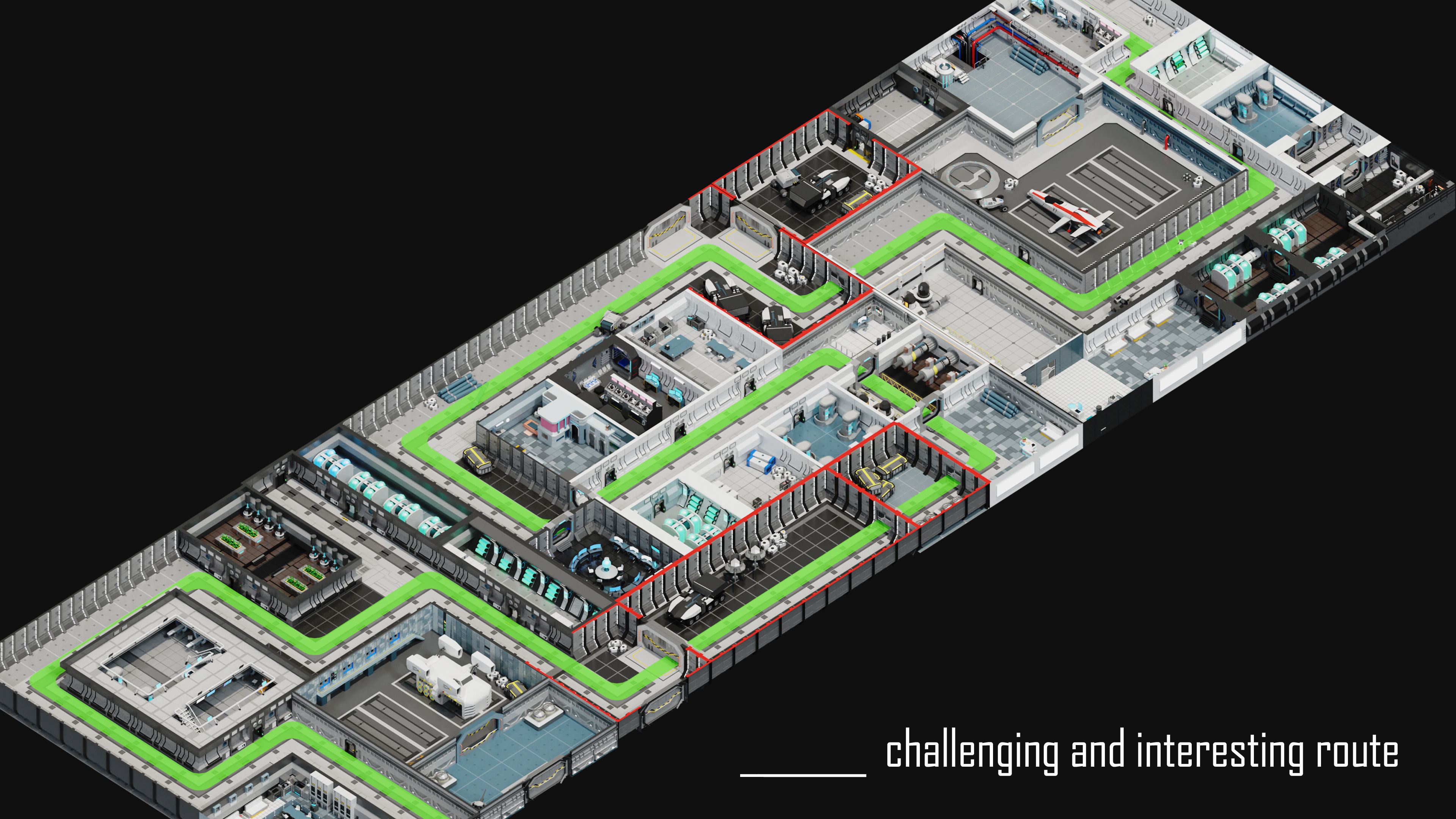 3D model Base 1 VR / AR / low-poly | CGTrader