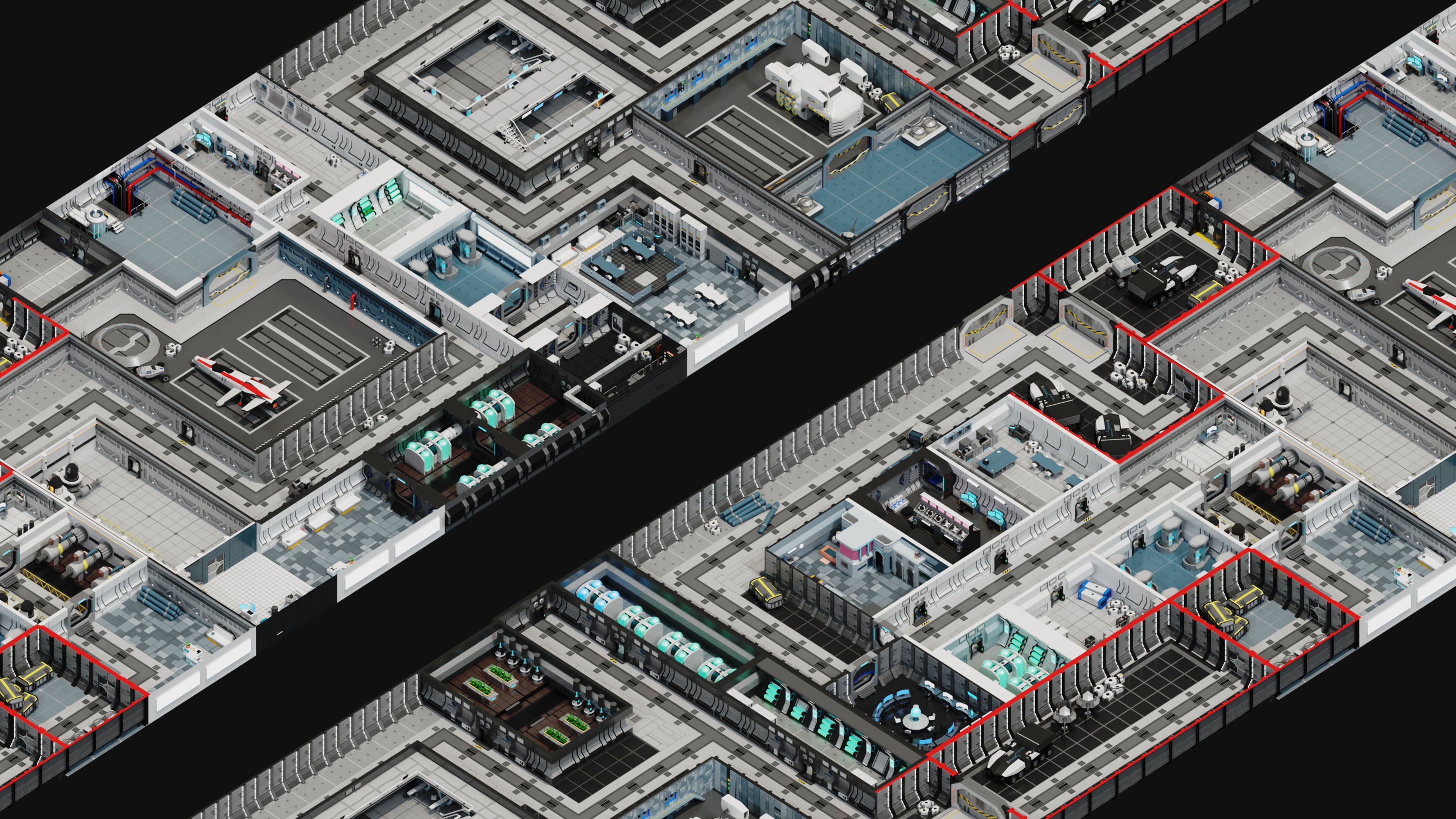 3D model Base 1 VR / AR / low-poly | CGTrader