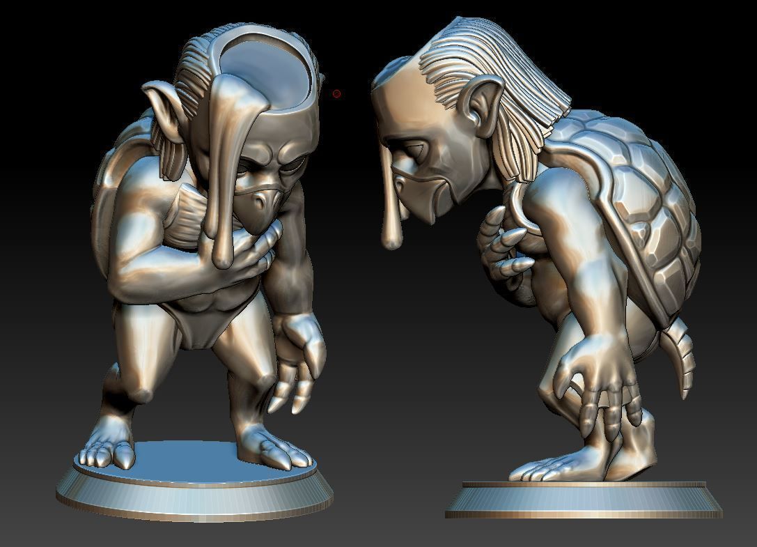 KAPPA - Youkai Collection Miniature-WESM 3D model 3D printable | CGTrader