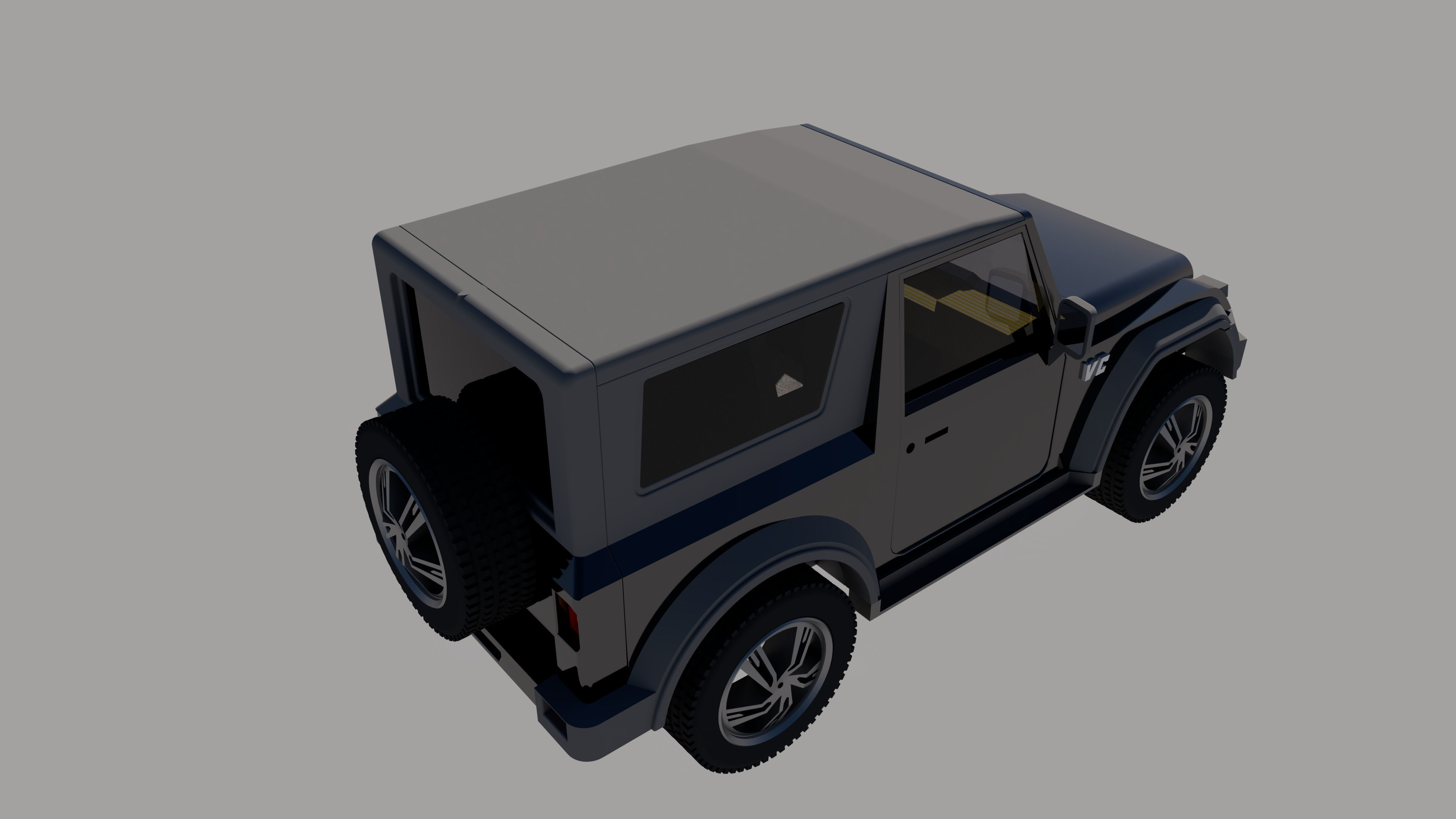 mahindra thar 3d model 3D model 3D printable | CGTrader
