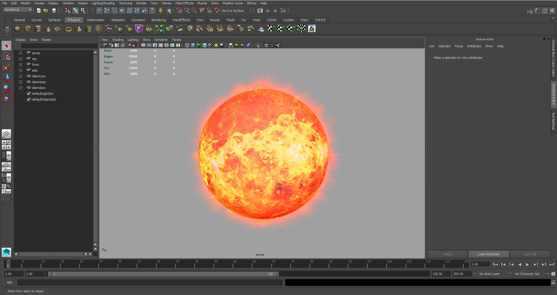3D model Alien Sun VR / AR / low-poly | CGTrader