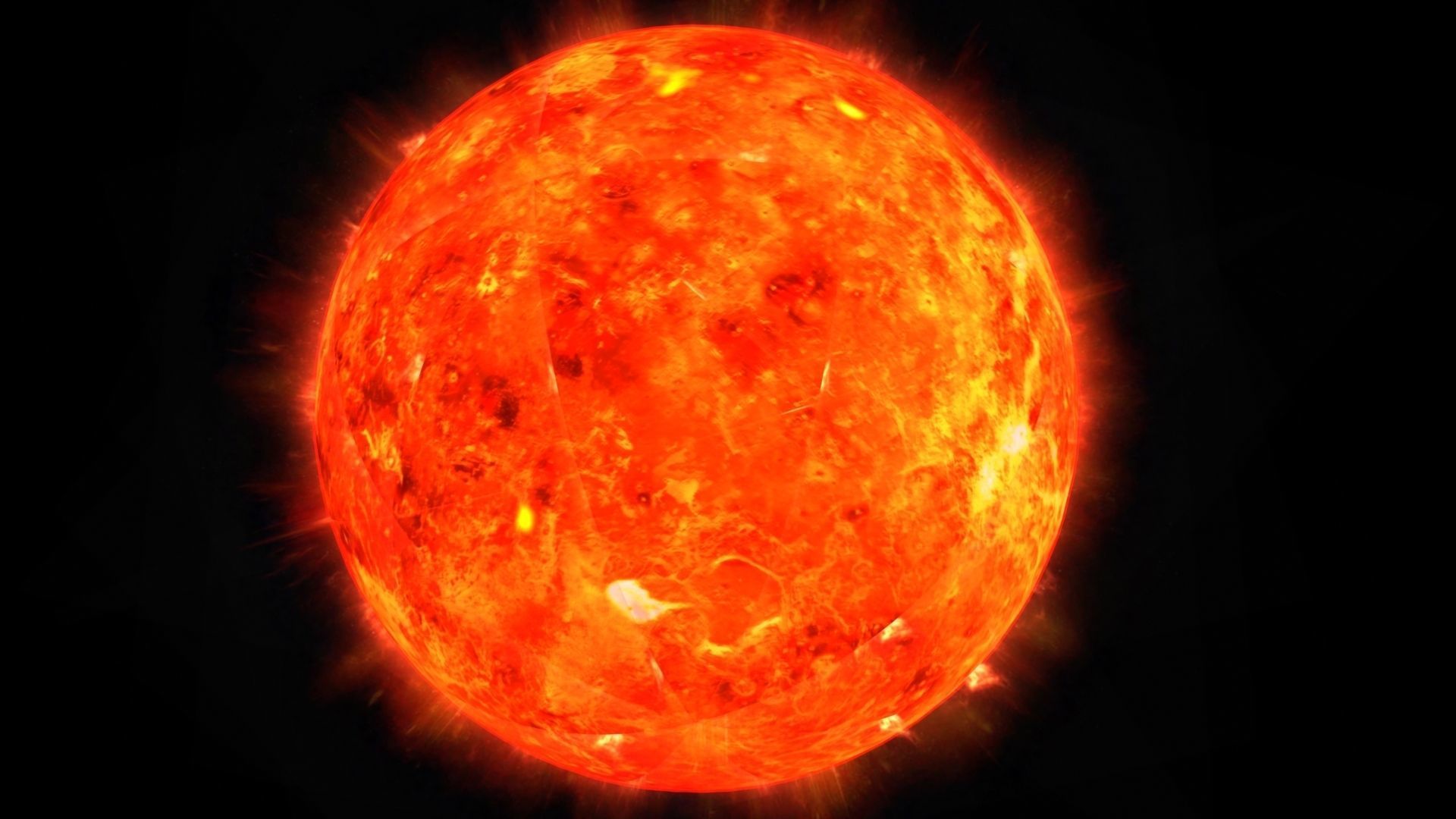 3D model Alien Sun VR / AR / low-poly | CGTrader