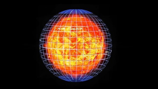 3D model Alien Sun Hologram VR / AR / low-poly | CGTrader